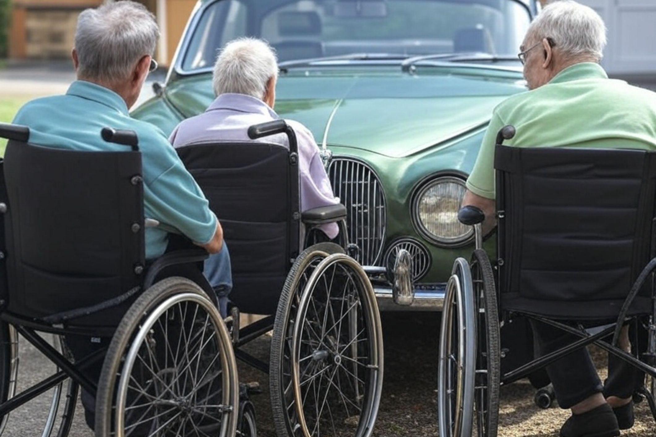 Driving back in time: Classic car memories from aged care residents ...